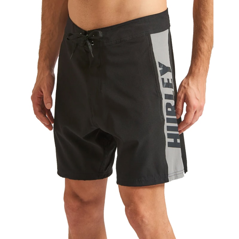 Bermuda Àgua Hurley Fast 18" Preto os melhores preços | Clique e confira!
