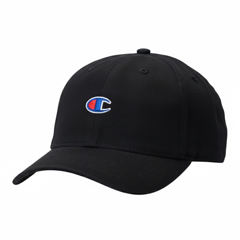 Boné Champion Baseball Six Preto os melhores preços | Clique e confira!