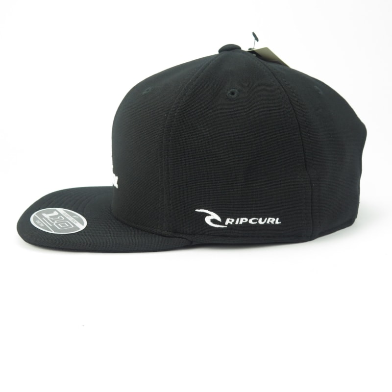 Compre Boné Rip Curl GM Team Aba Reta Snap Preto na Back Wash!