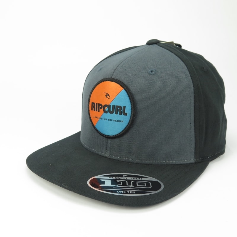 Boné Rip Curl Mode Aba Reta Snap Preto - Back Wash