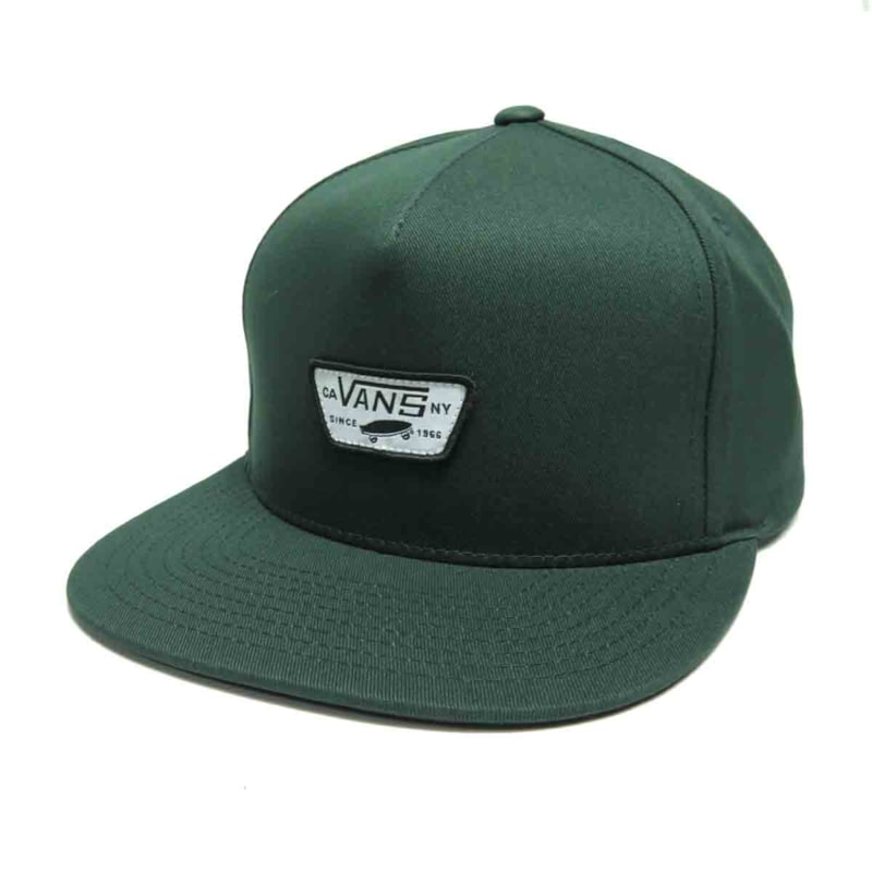 Boné Vans Aba Reta Mini Full Patch Verde - Back Wash