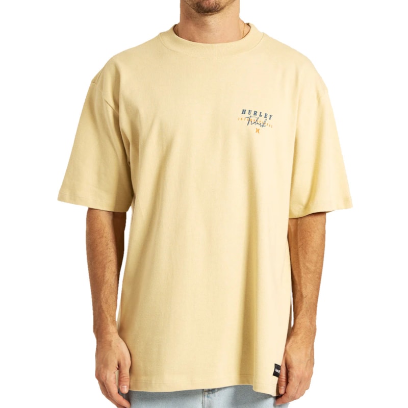 Camiseta Especial Hurley International Bege os melhores preços | Clique ...