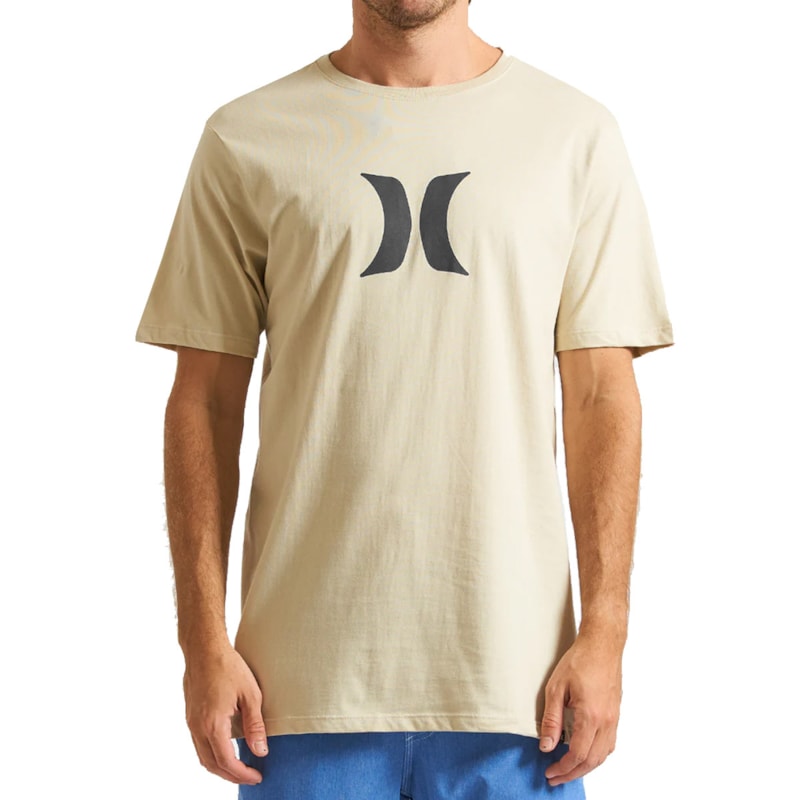 Camiseta Hurley Icon Areia os melhores preços | Clique e confira!