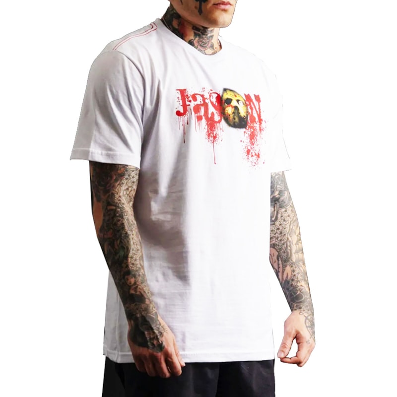 Camiseta MCD Jason Machado Preta os melhores preços | Clique e confira!