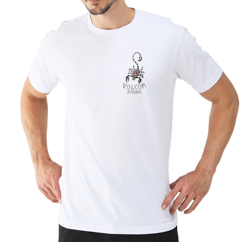 Camiseta Volcom Lintel Classic Branca os melhores preços | Clique e ...
