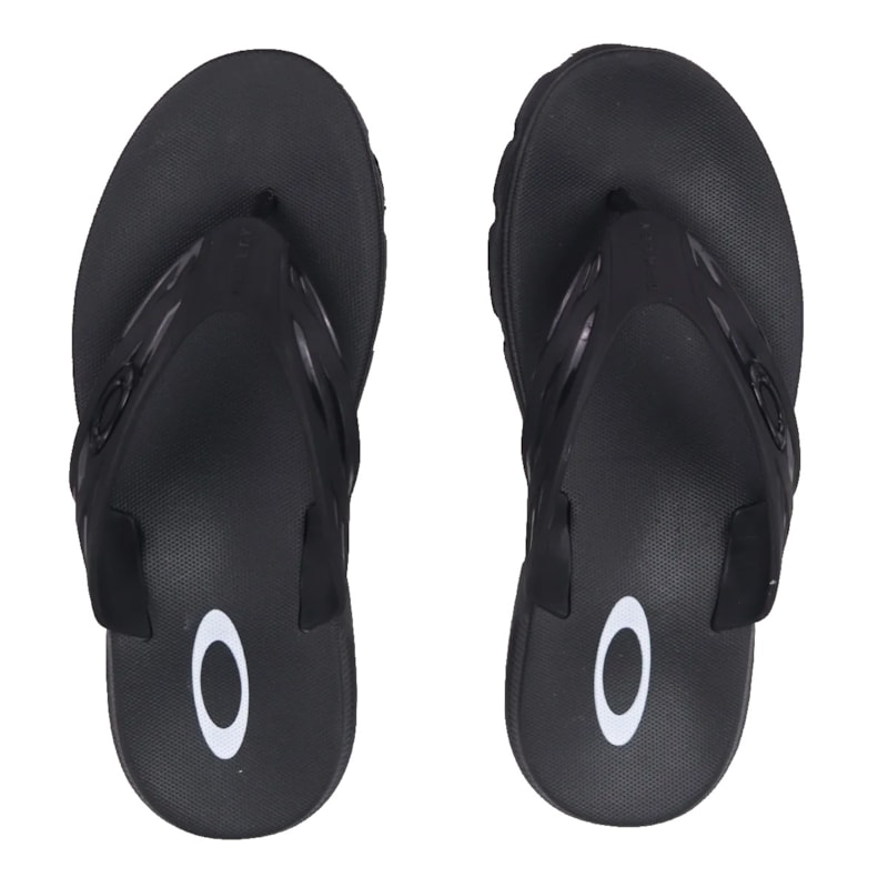 Chinelo Oakley Raptor Jet Black os melhores preços | Clique e confira!