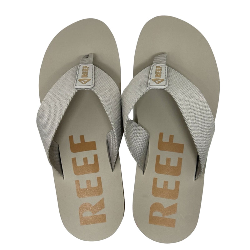 Chinelo Reef Smoothy Bege os melhores preços | Clique e confira!