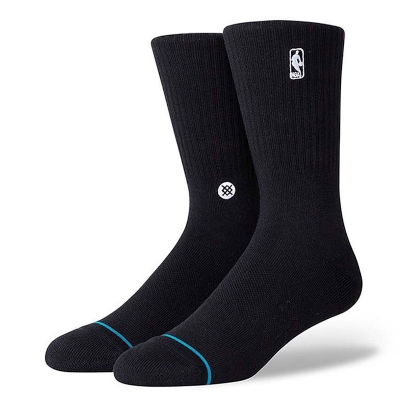 Meia Stance Nba Logoman Black os melhores preços | Clique e confira!