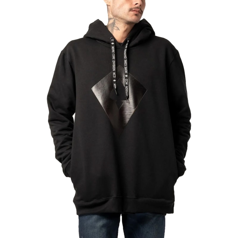 Moletom Canguru MCD Pipa Horizonte Preto os melhores preços | Clique e ...