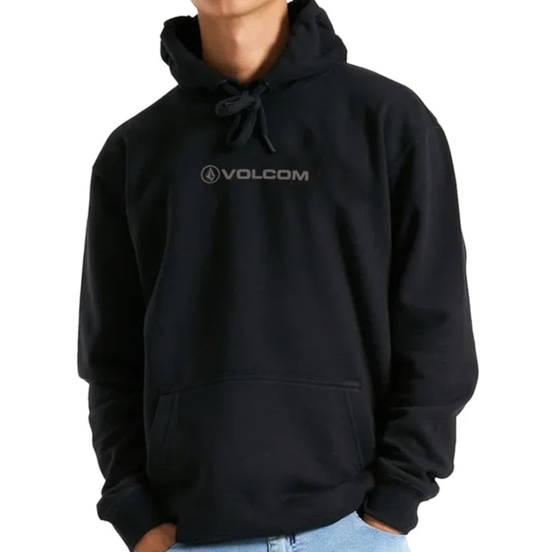 Moletom Canguru Plus Size Volcom New Style os melhores preços | Clique ...