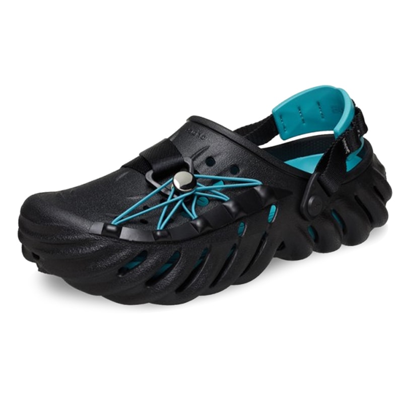 Sandália Crocs Echo Reflective Laces Clog Black os melhores preços ...