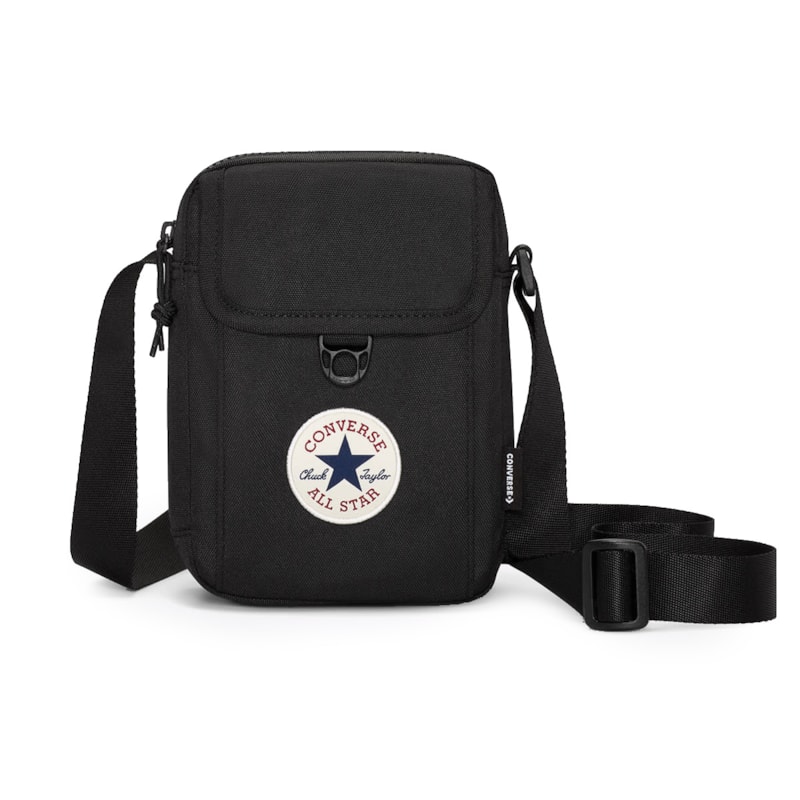 Shoulder Bag Converse Crossbody 2 Black os melhores preços | Clique e ...
