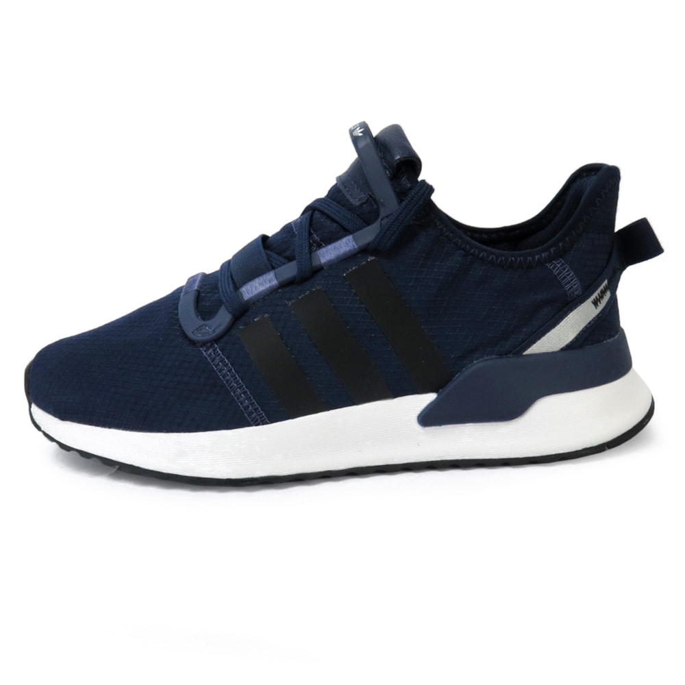 Tênis Adidas Upath Run Azul e Preto - Back Wash