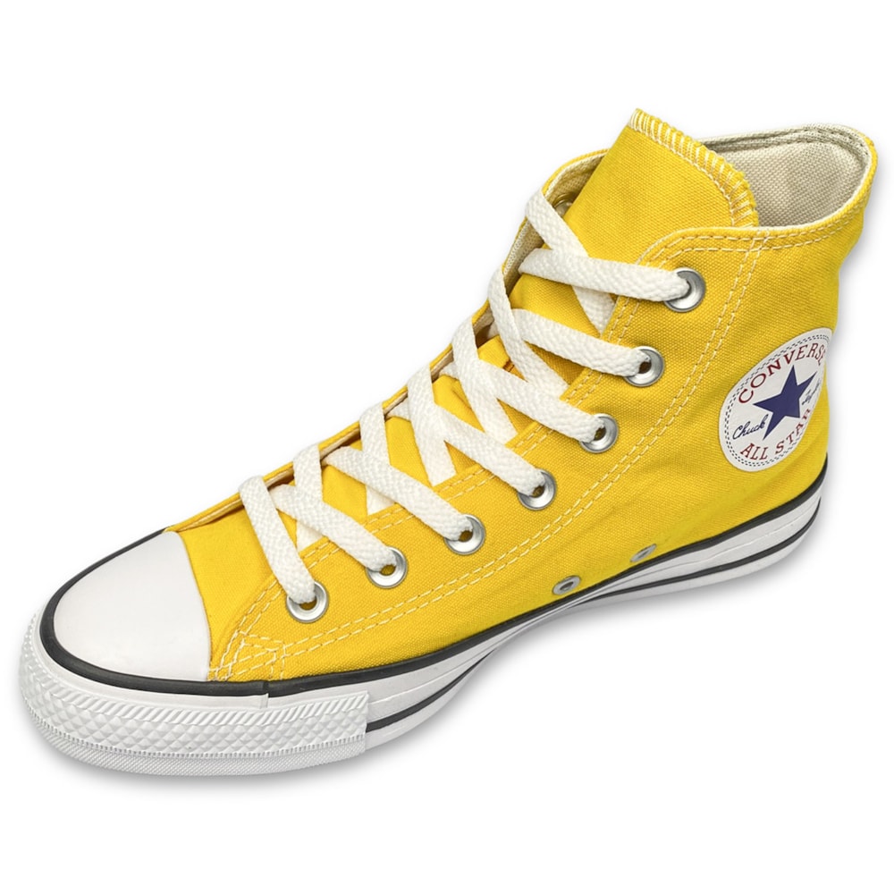 Tênis Converse All Star Chuck Taylor Seasonal High Amarelo os melhores ...