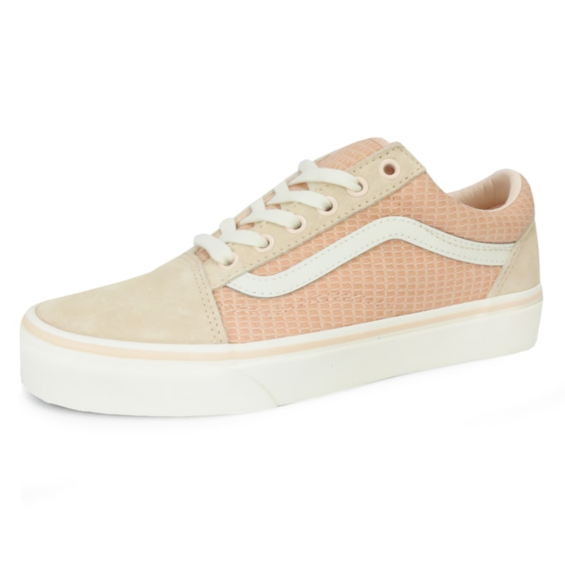 Tênis Feminino Vans Old Skool Multi Woven Rosa - Back Wash