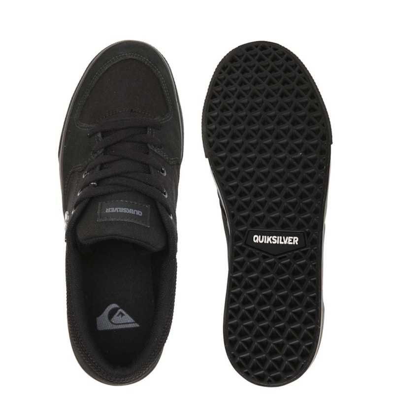 Tênis Masculino Quiksilver MTW Preto - Back Wash