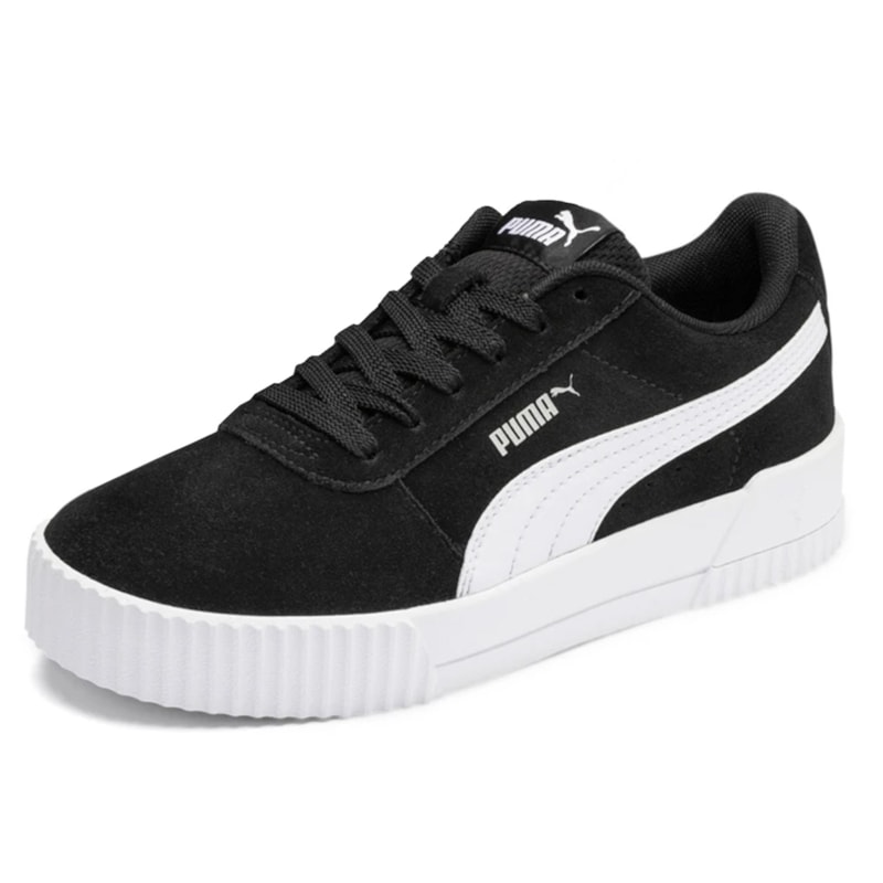 Tênis Puma Carina Jr Bdp Black White os melhores preços | Clique e confira!